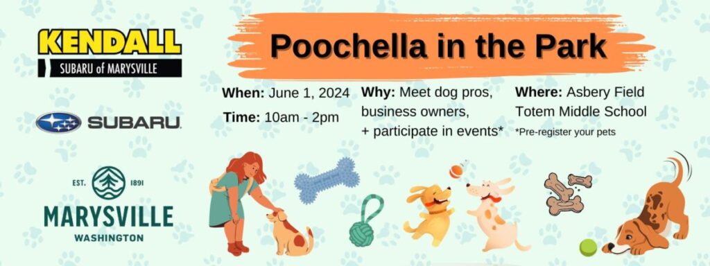 🐾🌟 Kendall Subaru of Marysville Presents: Poochella in the Park - A Day of Doggie Delight! 🌟🐾 ...