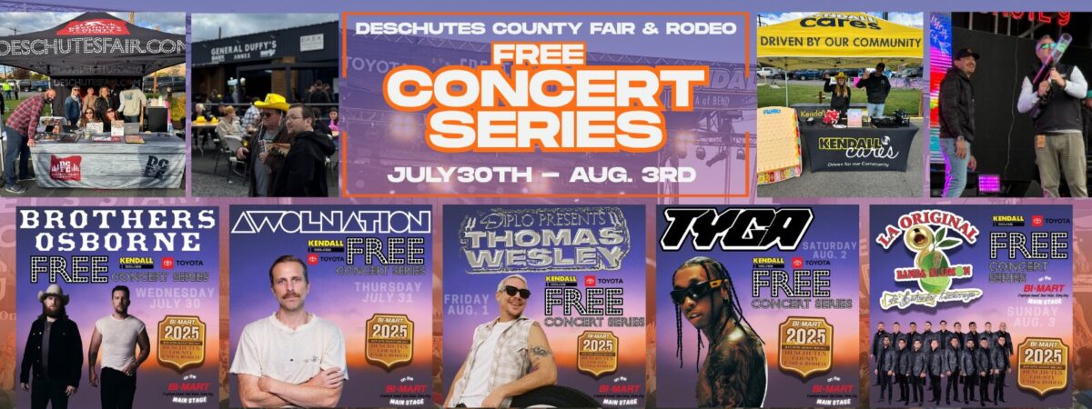 Deschutes County Fair & Rodeo Fair Concert Series Announcement Party ...